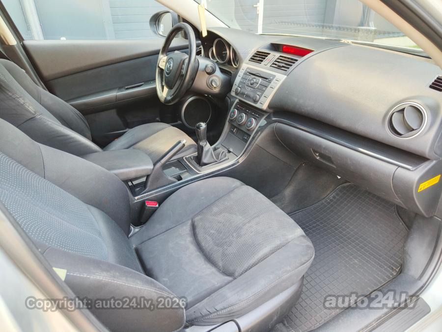 Pelēks Mazda 6 2010 Tallina, ar dzinēja tilpumu 1.80 L un nobraukumu 597 tūkst. km par 1299 €, foto 6 vietnē AUTOMOTO.COM.LV