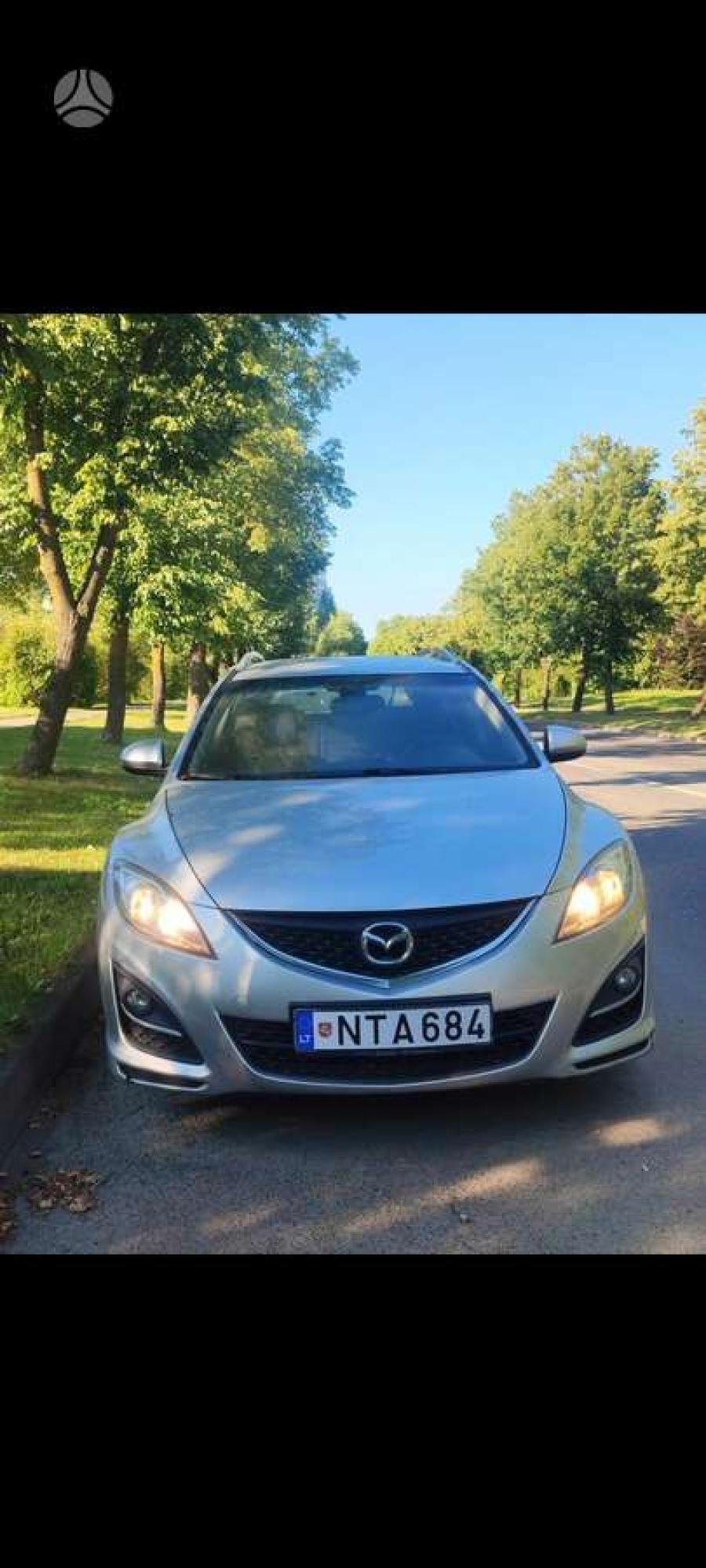 Pelēks Mazda 6 2010 Alīta, ar dzinēja tilpumu 2.18 L un nobraukumu 267 tūkst. km par 648 €, foto 1 vietnē AUTOMOTO.COM.LV