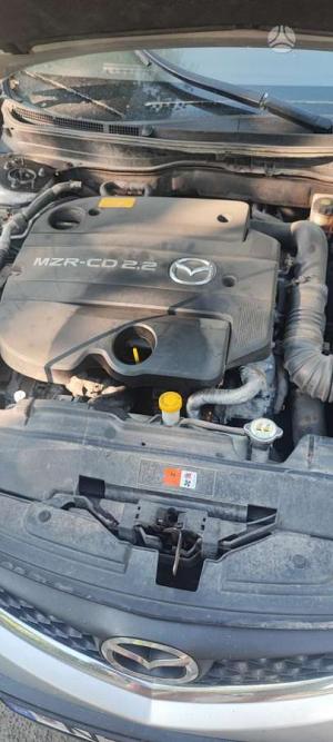 Pelēks Mazda 6 2010 Alīta, ar dzinēja tilpumu 2.18 L un nobraukumu 267 tūkst. km par 648 €, foto 9 vietnē AUTOMOTO.COM.LV