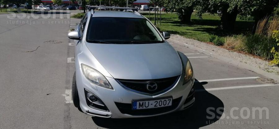 Pelēks Mazda 6 2011 Rīga, ar dzinēja tilpumu 2.20 L un nobraukumu 280 tūkst. km par 3100 €, foto 1 vietnē AUTOMOTO.COM.LV