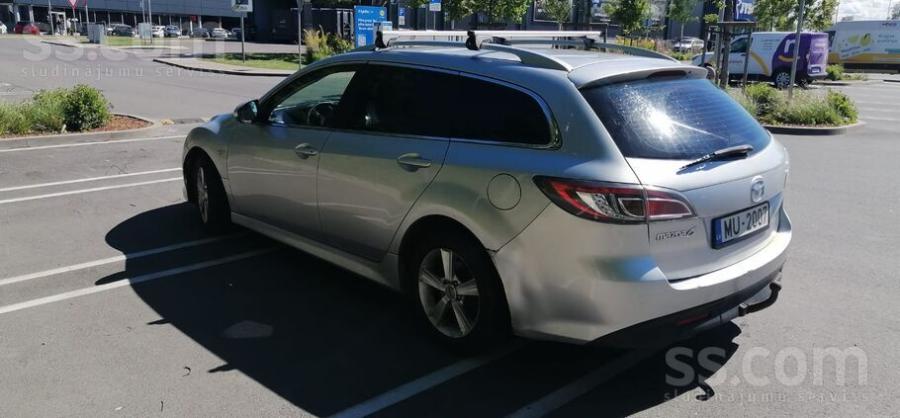 Pelēks Mazda 6 2011 Rīga, ar dzinēja tilpumu 2.20 L un nobraukumu 280 tūkst. km par 3100 €, foto 3 vietnē AUTOMOTO.COM.LV