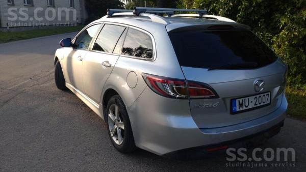 Grey Mazda 6 2011 in Jurmala, with an engine capacity of 2.20 L and mileage of 284 thousand km for 3150 €, photo 2 on AUTOMOTO.COM.LV
