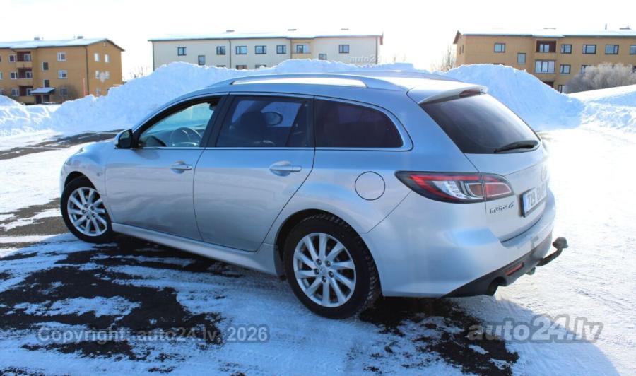 Grey Mazda 6 2012 in Rapla, with an engine capacity of 2.00 L and mileage of 191 thousand km for 4295 €, photo 3 on AUTOMOTO.COM.LV