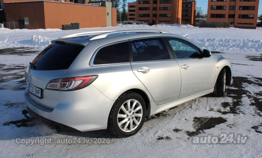 Grey Mazda 6 2012 in Rapla, with an engine capacity of 2.00 L and mileage of 191 thousand km for 4295 €, photo 5 on AUTOMOTO.COM.LV
