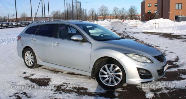 Pelēks Mazda 6 2012 Rapla, ar dzinēja tilpumu 2.00 L un nobraukumu 191 tūkst. km par 4295 €, foto 7 vietnē AUTOMOTO.COM.LV
