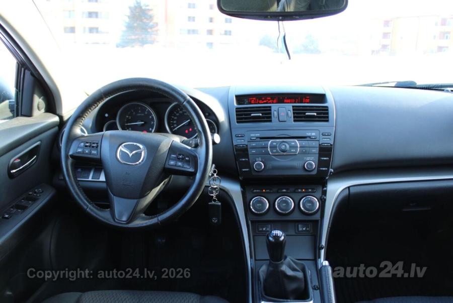Grey Mazda 6 2012 in Rapla, with an engine capacity of 2.00 L and mileage of 191 thousand km for 4295 €, photo 9 on AUTOMOTO.COM.LV