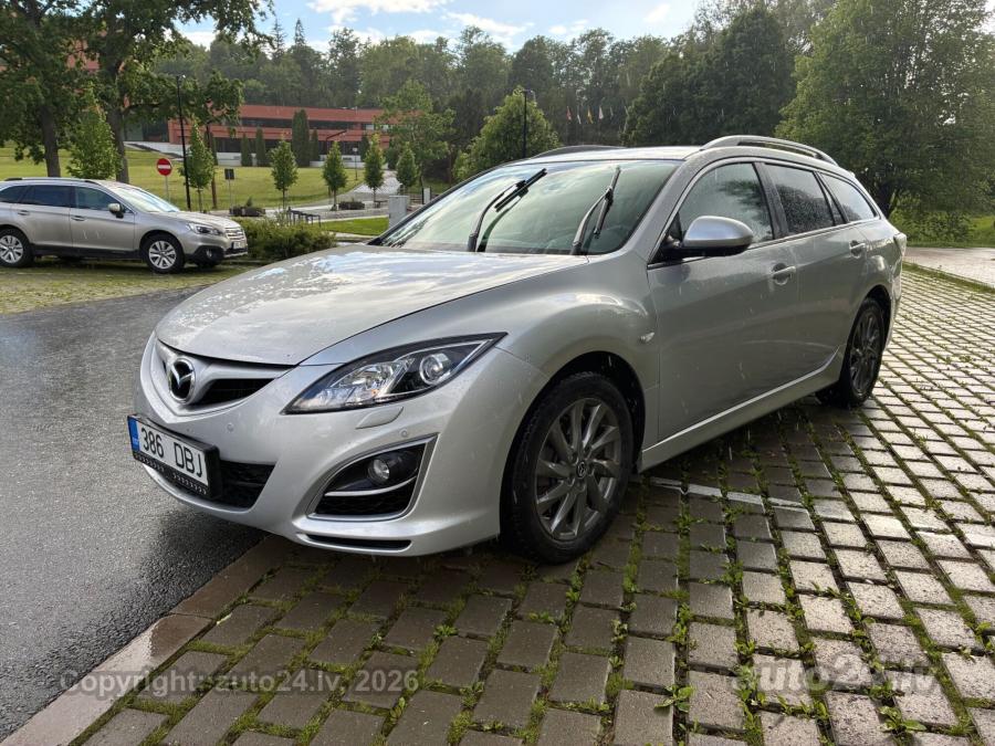 Pelēks Mazda 6 2012 Viljandi, ar dzinēja tilpumu 2.20 L un nobraukumu 258 tūkst. km par 3200 €, foto 3 vietnē AUTOMOTO.COM.LV