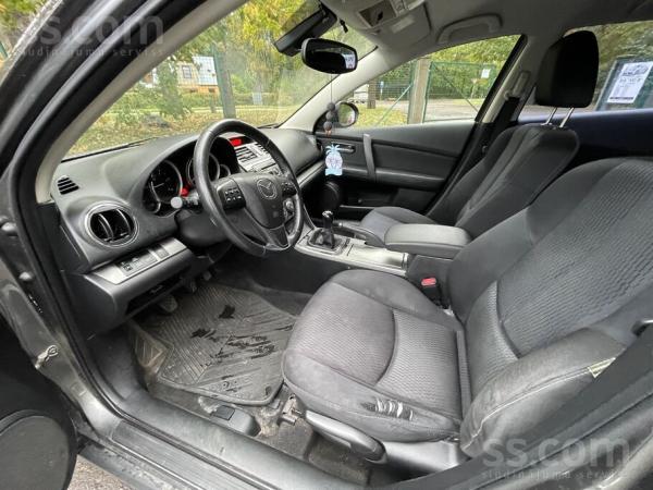 Pelēks Mazda 6 2012 Jūrmala, ar dzinēja tilpumu 2.20 L un nobraukumu 0 tūkst. km par 1250 €, foto 9 vietnē AUTOMOTO.COM.LV