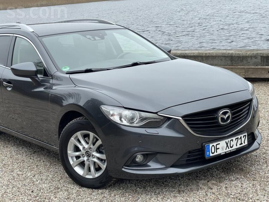Pelēks Mazda 6 2013 Jūrmala, ar dzinēja tilpumu 2.20 L un nobraukumu 0 tūkst. km par 6450 €, foto 3 vietnē AUTOMOTO.COM.LV