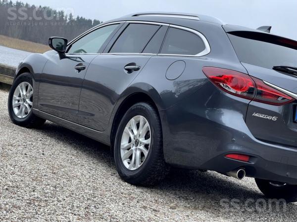 Grey Mazda 6 2013 in Jurmala, with an engine capacity of 2.20 L and mileage of 0 thousand km for 6450 €, photo 8 on AUTOMOTO.COM.LV