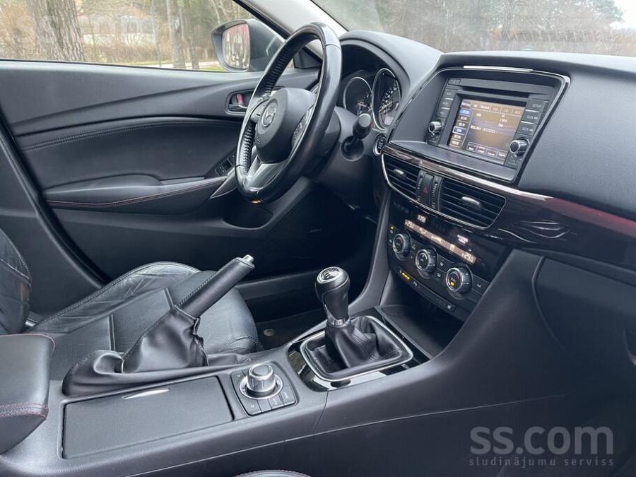 Pelēks Mazda 6 2013 Jūrmala, ar dzinēja tilpumu 2.20 L un nobraukumu 0 tūkst. km par 6450 €, foto 27 vietnē AUTOMOTO.COM.LV