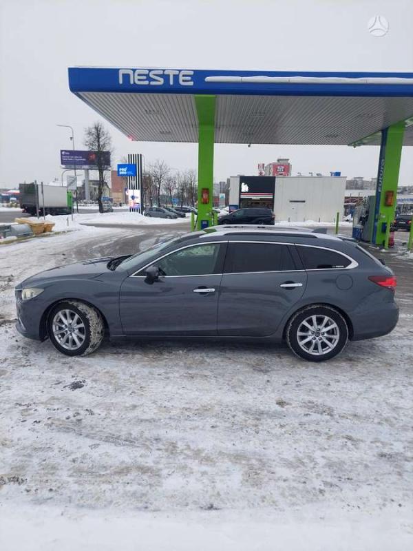 Pelēks Mazda 6 2013 Kauņa, ar dzinēja tilpumu 2.18 L un nobraukumu 274 tūkst. km par 4700 €, foto 3 vietnē AUTOMOTO.COM.LV