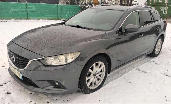 Grey Mazda 6 2013 in Taurage, with an engine capacity of 2.18 L and mileage of 203 thousand km for 5299 €, photo 1 on AUTOMOTO.COM.LV
