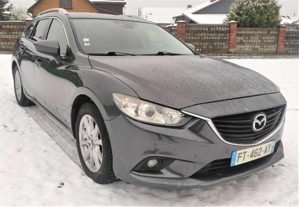 Grey Mazda 6 2013 in Taurage, with an engine capacity of 2.18 L and mileage of 203 thousand km for 5299 €, photo 3 on AUTOMOTO.COM.LV
