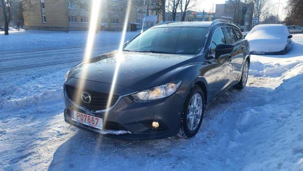 Pelēks Mazda 6 2013 Šauļi, ar dzinēja tilpumu 2.18 L un nobraukumu 275 tūkst. km par 5249 €, foto 1 vietnē AUTOMOTO.COM.LV