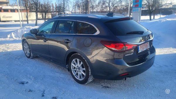 Pelēks Mazda 6 2013 Šauļi, ar dzinēja tilpumu 2.18 L un nobraukumu 275 tūkst. km par 5249 €, foto 9 vietnē AUTOMOTO.COM.LV