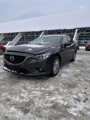 Grey Mazda 6 2013 in Vilnius, with an engine capacity of 2.20 L and mileage of 176 thousand km for 3400 €, photo  on AUTOMOTO.COM.LV