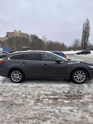 Grey Mazda 6 2013 in Vilnius, with an engine capacity of 2.20 L and mileage of 176 thousand km for 3400 €, photo 3 on AUTOMOTO.COM.LV