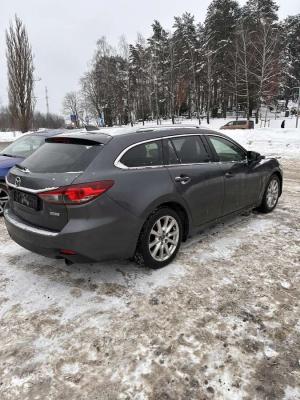 Grey Mazda 6 2013 in Vilnius, with an engine capacity of 2.20 L and mileage of 176 thousand km for 3400 €, photo 4 on AUTOMOTO.COM.LV