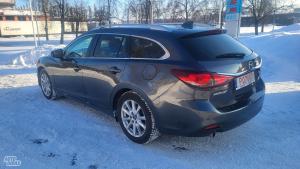 Pelēks Mazda 6 2013 Šauļi, ar dzinēja tilpumu 2.20 L un nobraukumu 275 tūkst. km par 5250 €, foto 8 vietnē AUTOMOTO.COM.LV