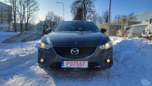 Pelēks Mazda 6 2013 Šauļi, ar dzinēja tilpumu 2.20 L un nobraukumu 275 tūkst. km par 5250 €, foto 14 vietnē AUTOMOTO.COM.LV