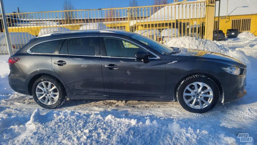 Pelēks Mazda 6 2013 Šauļi, ar dzinēja tilpumu 2.20 L un nobraukumu 275 tūkst. km par 5250 €, foto 17 vietnē AUTOMOTO.COM.LV