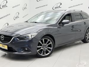 Grey Mazda 6 2013 in Avizieniai, with an engine capacity of 2.20 L and mileage of 224 thousand km for 7300 €, photo  on AUTOMOTO.COM.LV