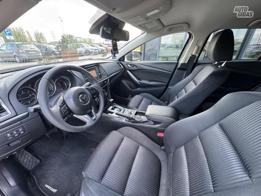 Grey Mazda 6 2013 in Kaunas, with an engine capacity of 2.20 L and mileage of 270 thousand km for 4999 €, photo 6 on AUTOMOTO.COM.LV