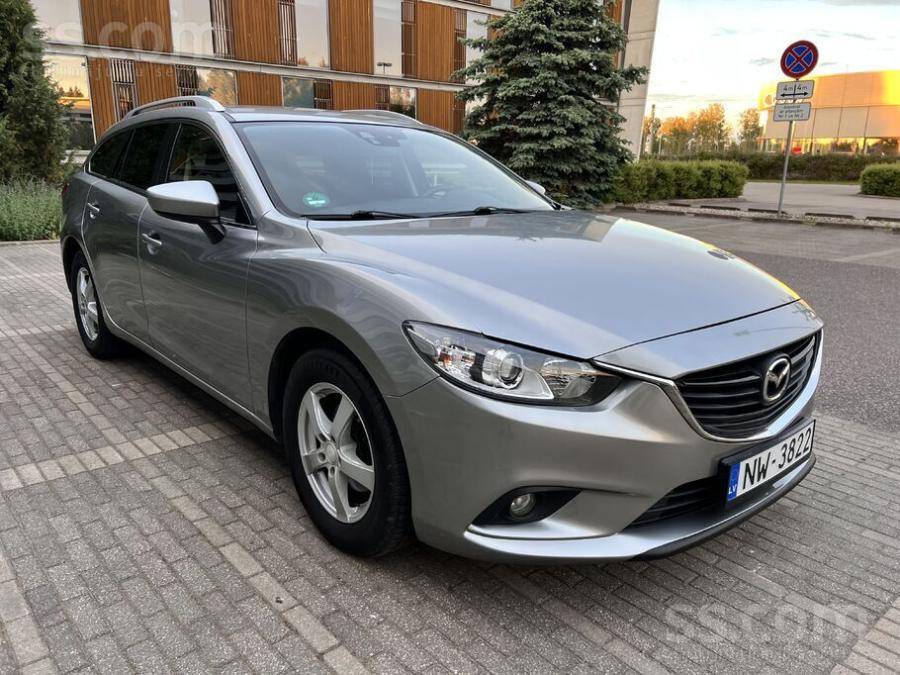 Серый Мазда 6 2013 в Рига, объемом двигателя 2.20 л и пробегом 204 тыс. км за 4690 €, фото 4 на AUTOMOTO.COM.LV