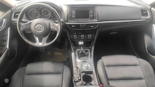 Grey Mazda 6 2013 in Taurage, with an engine capacity of 2.18 L and mileage of 203 thousand km for 4999 €, photo 5 on AUTOMOTO.COM.LV