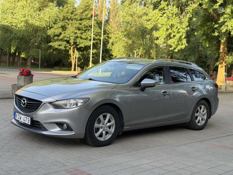 Grey Mazda 6 2013 in Klaipeda, with an engine capacity of 2.18 L and mileage of 224 thousand km for 3700 €, photo 1 on AUTOMOTO.COM.LV