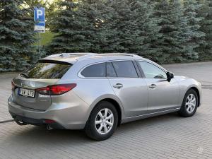 Grey Mazda 6 2013 in Klaipeda, with an engine capacity of 2.18 L and mileage of 224 thousand km for 3700 €, photo 6 on AUTOMOTO.COM.LV