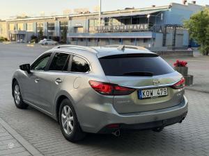 Grey Mazda 6 2013 in Klaipeda, with an engine capacity of 2.18 L and mileage of 224 thousand km for 3700 €, photo 7 on AUTOMOTO.COM.LV