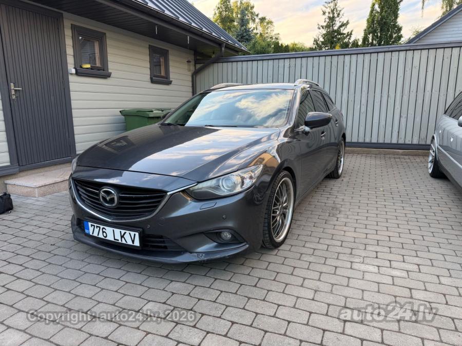 Pelēks Mazda 6 2013 Tallina, ar dzinēja tilpumu 2.20 L un nobraukumu 310 tūkst. km par 2999 €, foto 5 vietnē AUTOMOTO.COM.LV