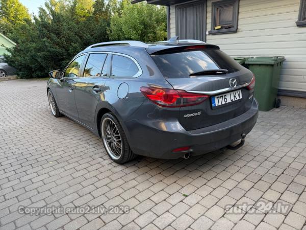 Grey Mazda 6 2013 in Tallinn, with an engine capacity of 2.20 L and mileage of 310 thousand km for 2999 €, photo 8 on AUTOMOTO.COM.LV