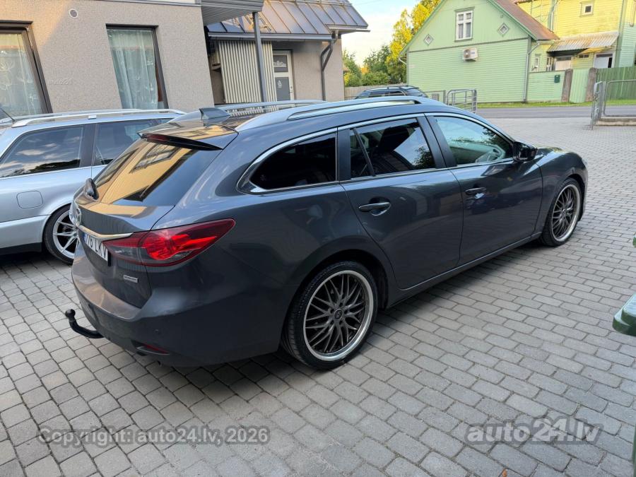 Pelēks Mazda 6 2013 Tallina, ar dzinēja tilpumu 2.20 L un nobraukumu 310 tūkst. km par 2999 €, foto 12 vietnē AUTOMOTO.COM.LV
