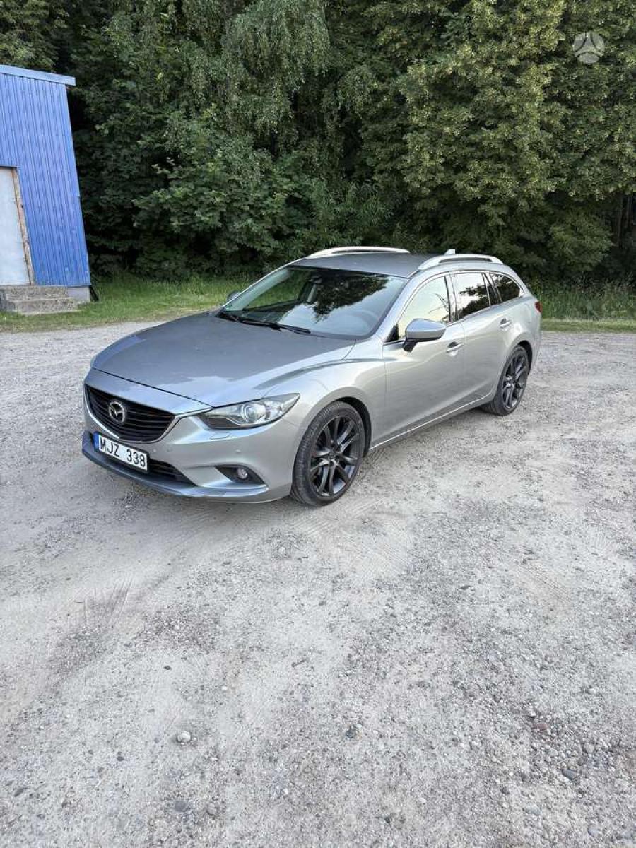 Pelēks Mazda 6 2013 Kauņa, ar dzinēja tilpumu 2.18 L un nobraukumu 218 tūkst. km par 3950 €, foto 1 vietnē AUTOMOTO.COM.LV