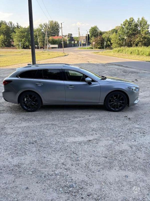 Pelēks Mazda 6 2013 Kauņa, ar dzinēja tilpumu 2.18 L un nobraukumu 218 tūkst. km par 3950 €, foto 3 vietnē AUTOMOTO.COM.LV