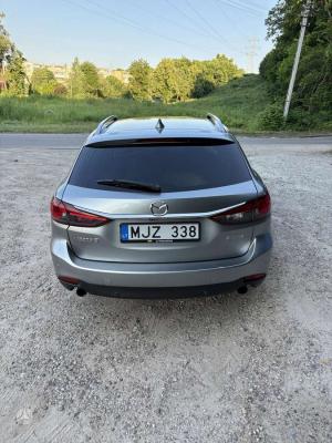 Pelēks Mazda 6 2013 Kauņa, ar dzinēja tilpumu 2.18 L un nobraukumu 218 tūkst. km par 3950 €, foto 6 vietnē AUTOMOTO.COM.LV