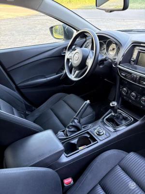 Pelēks Mazda 6 2013 Kauņa, ar dzinēja tilpumu 2.18 L un nobraukumu 218 tūkst. km par 3950 €, foto 13 vietnē AUTOMOTO.COM.LV