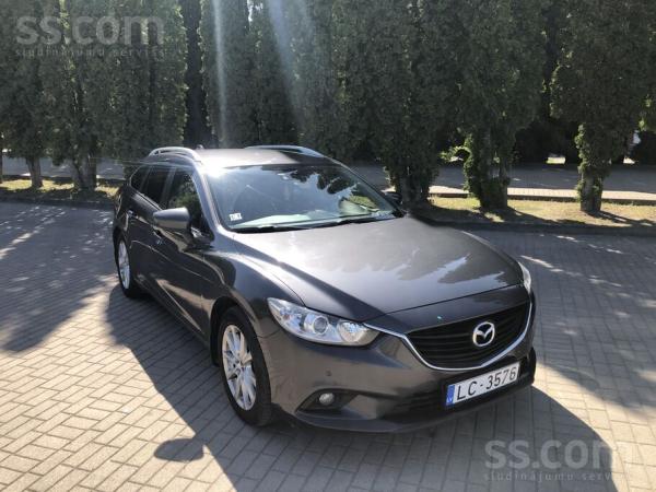 Grey Mazda 6 2013 in Saldus, with an engine capacity of 2.20 L and mileage of 285 thousand km for 6190 €, photo 2 on AUTOMOTO.COM.LV