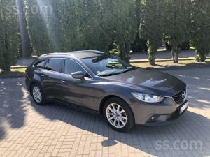 Pelēks Mazda 6 2013 Saldus, ar dzinēja tilpumu 2.20 L un nobraukumu 285 tūkst. km par 6190 €, foto  vietnē AUTOMOTO.COM.LV
