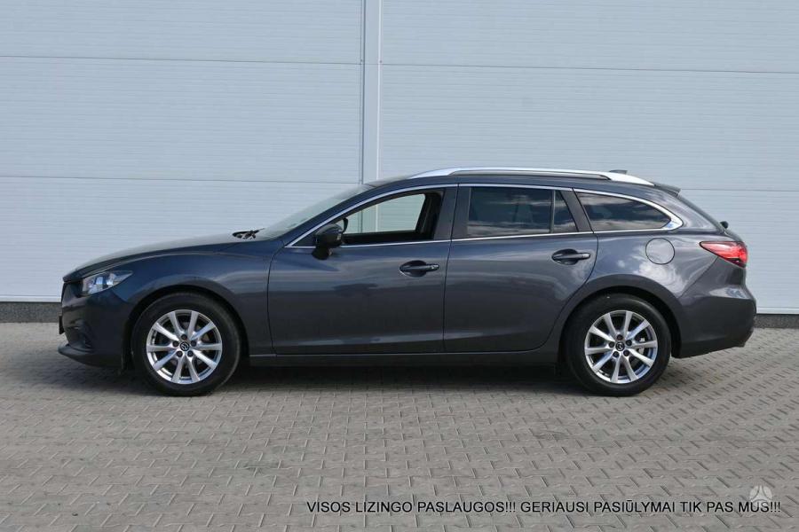 Grey Mazda 6 2013 in Kretinga, with an engine capacity of 2.18 L and mileage of 207 thousand km for 5899 €, photo 13 on AUTOMOTO.COM.LV
