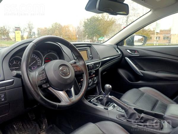 Серый Мазда 6 2013 в Айзкраукле, объемом двигателя 2.20 л и пробегом 260 тыс. км за 7000 €, фото 9 на AUTOMOTO.COM.LV