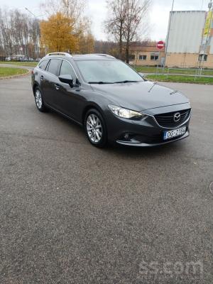 Grey Mazda 6 2013 in Aizkraukle, with an engine capacity of 2.20 L and mileage of 260 thousand km for 7000 €, photo 3 on AUTOMOTO.COM.LV