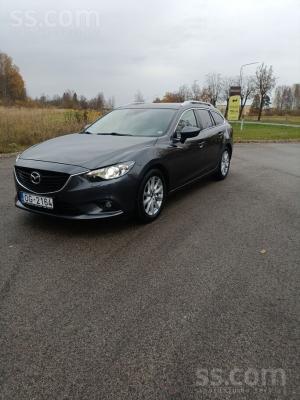 Grey Mazda 6 2013 in Aizkraukle, with an engine capacity of 2.20 L and mileage of 260 thousand km for 7000 €, photo 4 on AUTOMOTO.COM.LV