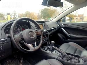 Grey Mazda 6 2013 in Aizkraukle, with an engine capacity of 2.20 L and mileage of 260 thousand km for 7000 €, photo 10 on AUTOMOTO.COM.LV