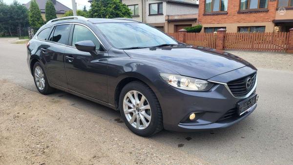 Grey Mazda 6 2013 in Siauliai, with an engine capacity of 2.20 L and mileage of 285 thousand km for 4750 €, photo 3 on AUTOMOTO.COM.LV