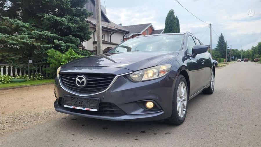 Grey Mazda 6 2013 in Siauliai, with an engine capacity of 2.20 L and mileage of 285 thousand km for 4750 €, photo 5 on AUTOMOTO.COM.LV