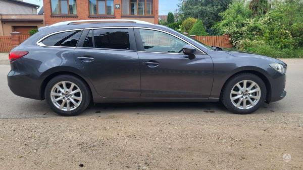 Grey Mazda 6 2013 in Siauliai, with an engine capacity of 2.20 L and mileage of 285 thousand km for 4750 €, photo 6 on AUTOMOTO.COM.LV